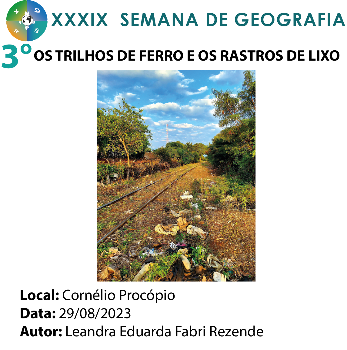 Concurso Fotográfico (2023 – XXXIX SEMAGEO) – 41 SEMAGEO